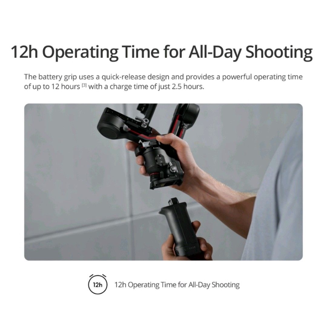 DJI RS 3 Mini Gimbal Stabilizer (2023 version), Photography ...