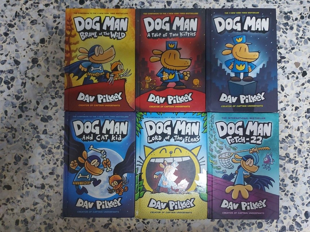 Dog Man (Hard Cover), Hobbies & Toys, Books & Magazines, Children's ...