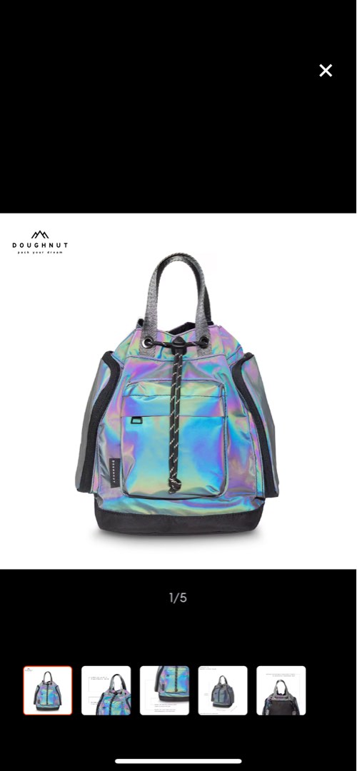 Doughnut Pyramid backpack (2L), Women's Fashion, Bags & Wallets ...