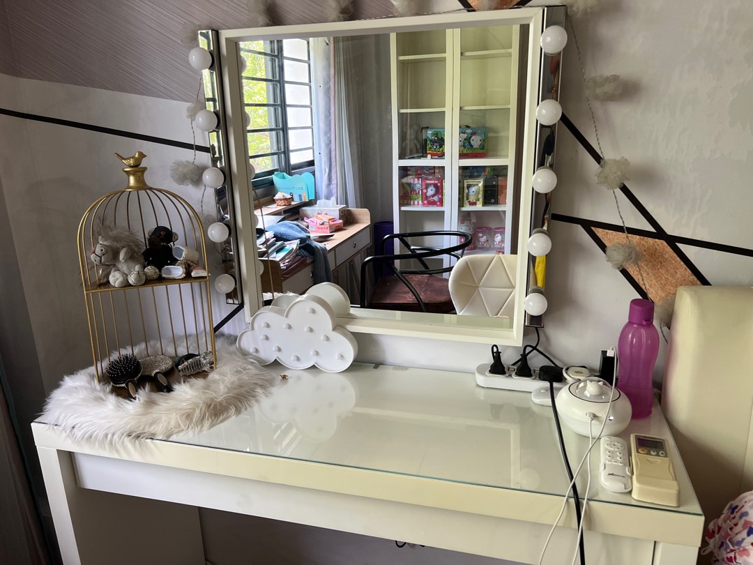 Dressing table/study table, Furniture & Home Living, Furniture, Tables ...