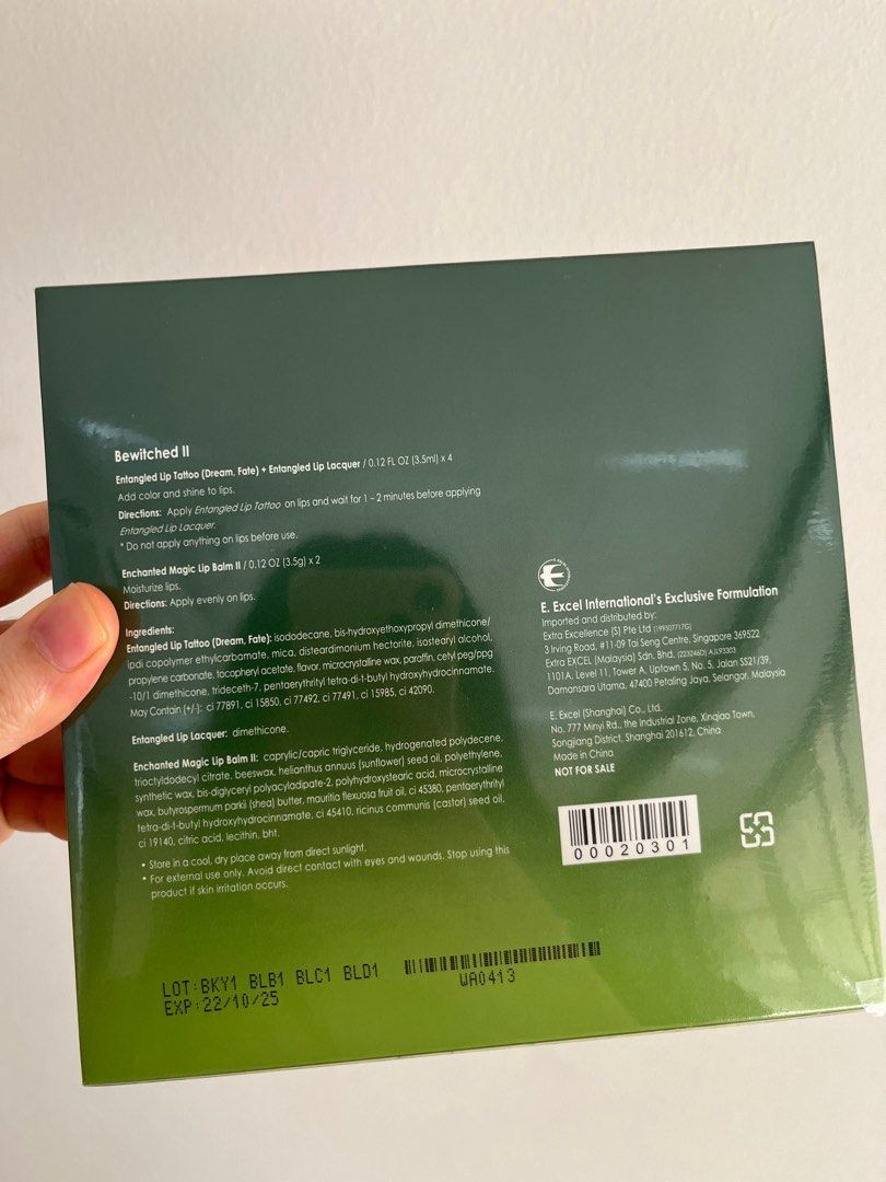 E Excel Betwitched II Lip Tattoo, Lip Balm, Lip Laquer, Beauty ...