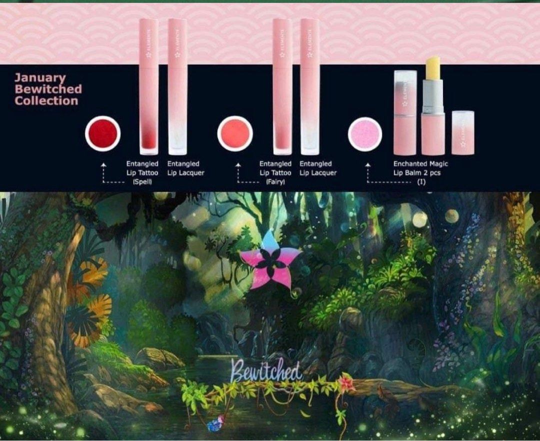 E Excel Betwitched II Lip Tattoo, Lip Balm, Lip Laquer, Beauty ...