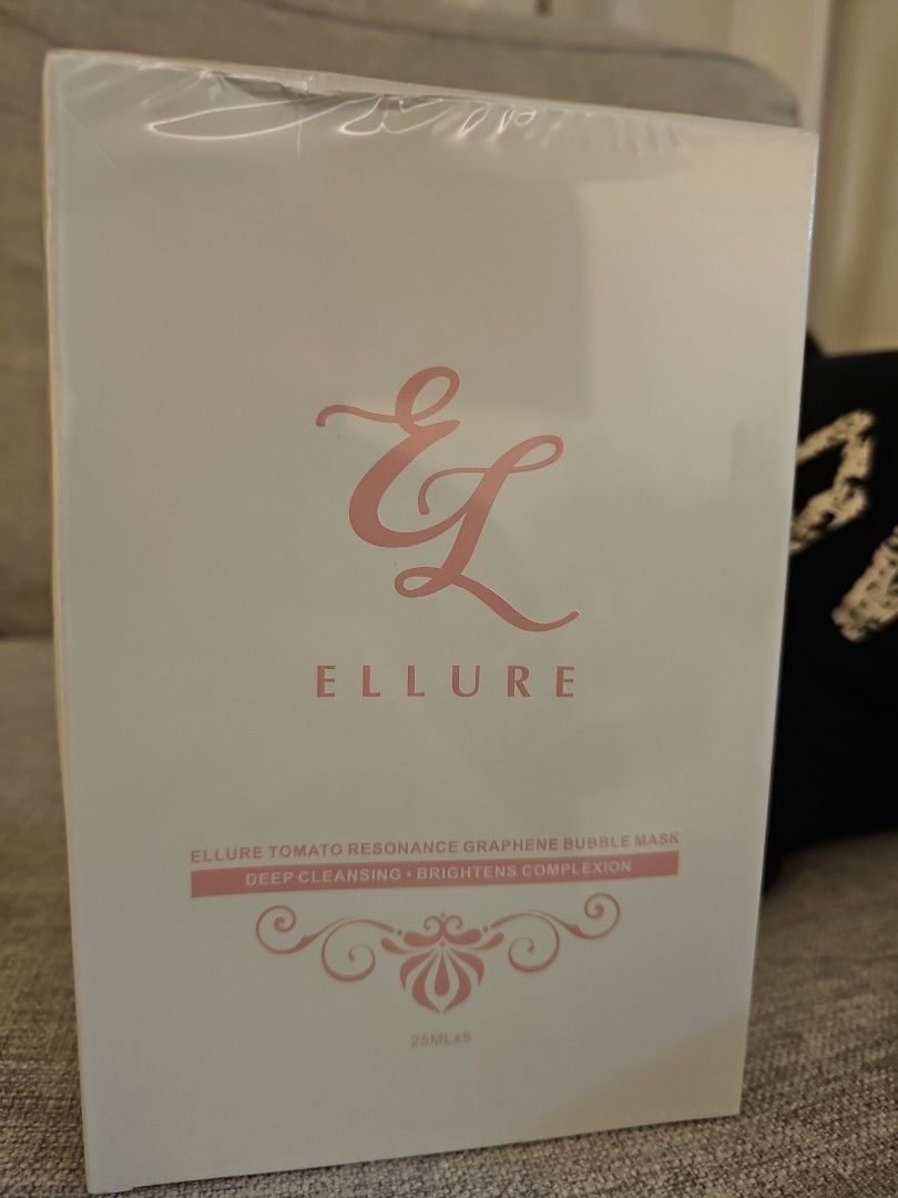 Ellure Tomato Resonance Graphene Bubble Mask - Deep Cleansing ...