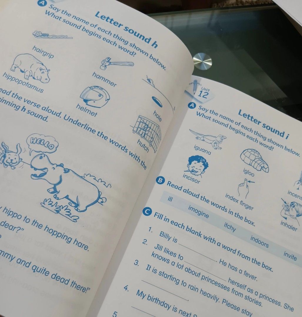 english exercise book for kids under 6, Hobbies & Toys, Books ...