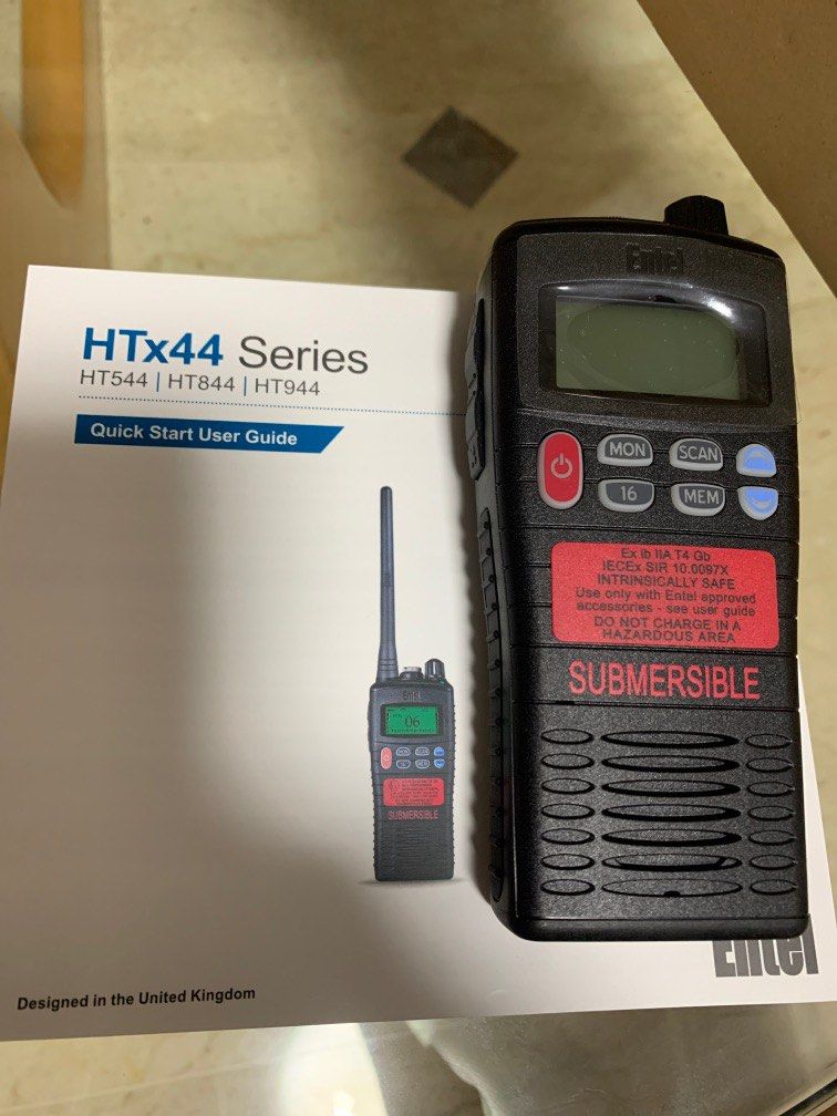 Entel HT544 marine vhf, Mobile Phones & Gadgets, Walkie-Talkie on Carousell