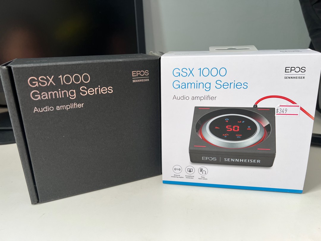 EPOS GSX 1000 Audio Amplifier, Audio, Other Audio Equipment on Carousell