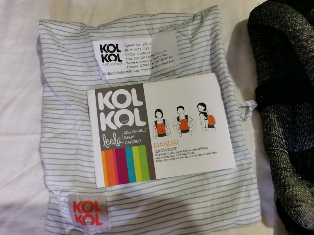 Baby Ergonomic Carrier Kol Kol Leela, Babies & Kids, Going Out, Other ...