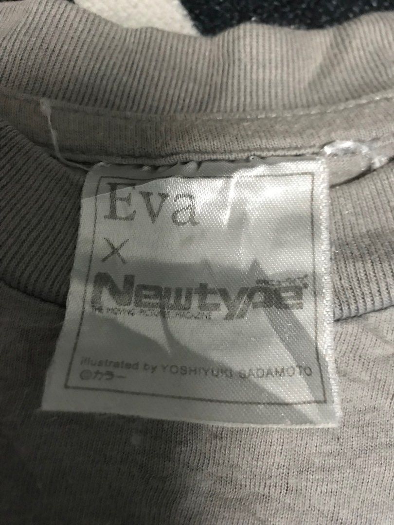 Eva X Newtype, Men's Fashion, Tops & Sets, Tshirts & Polo Shirts on Carousell