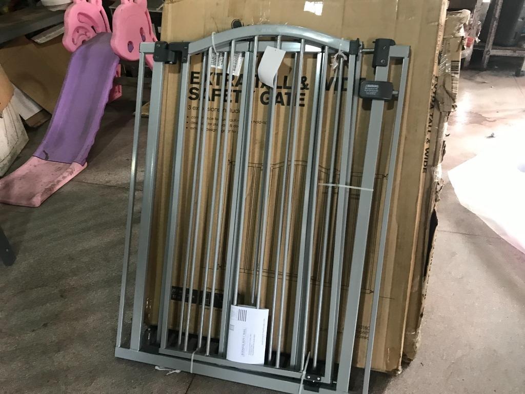Extra Tall and Wide Metal Safety Gate on Carousell