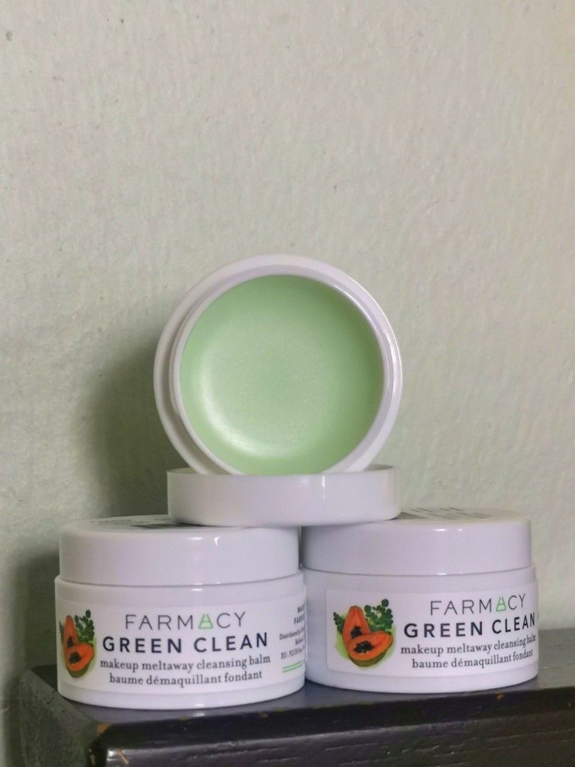 Farmacy Green Clean Cleansing Balm 12ml, Beauty & Personal Care, Face, Face Care on Carousell