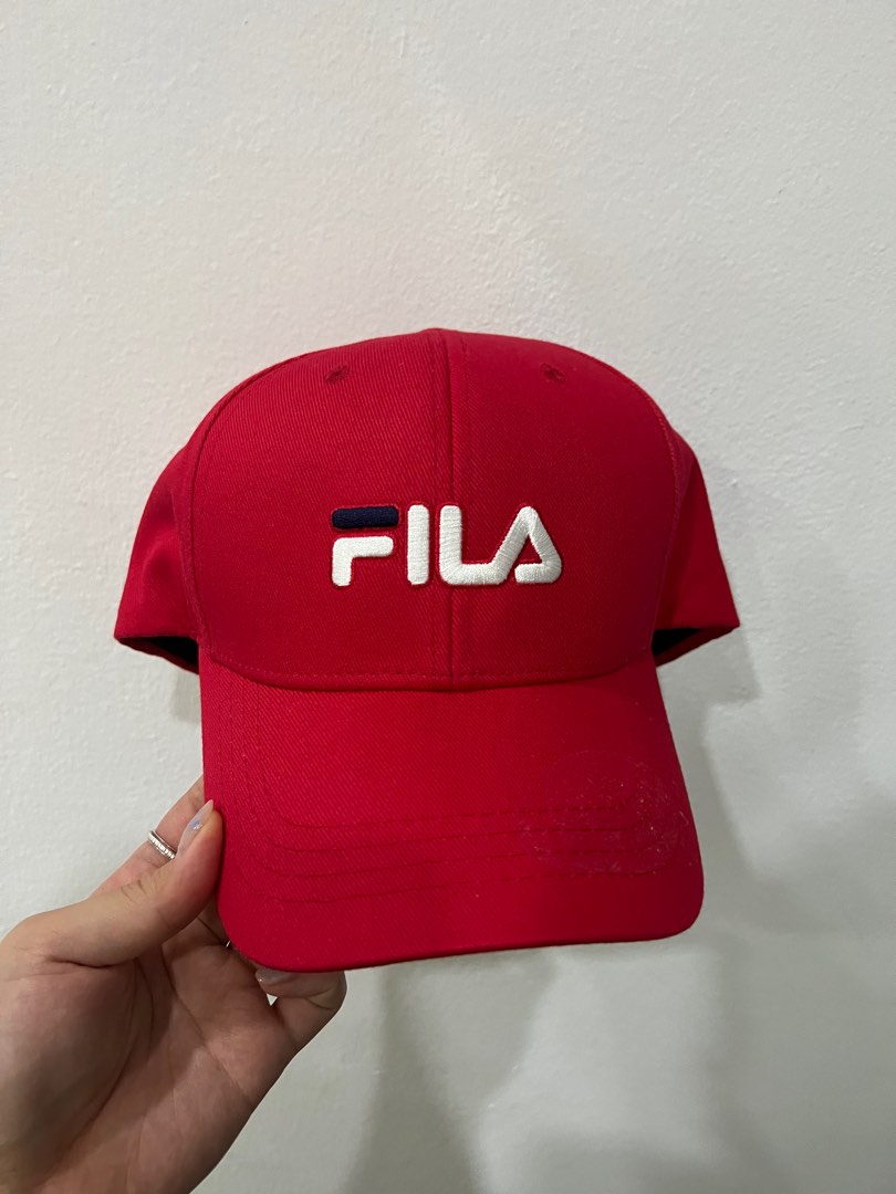 Fila cap, Women's Fashion, Watches & Accessories, Hats & Beanies on ...