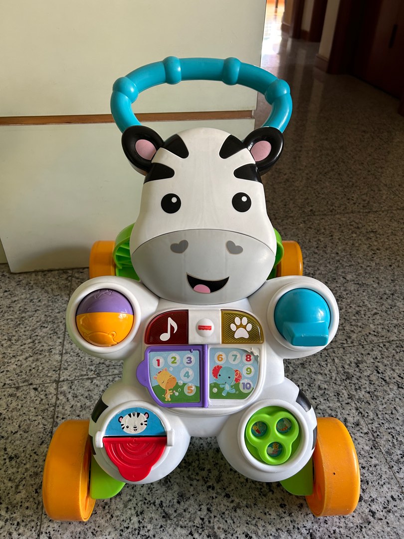 Fisher Price Zebra Walker, Babies & Kids, Infant Playtime on Carousell
