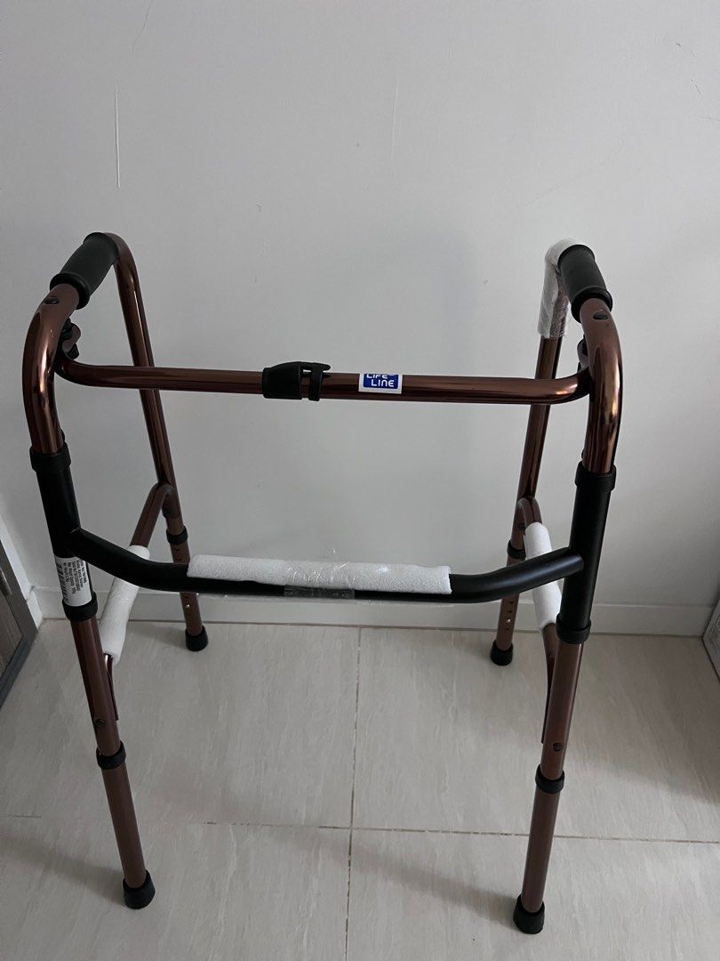 Foldable walking frame, Health & Nutrition, Assistive & Rehabilatory ...