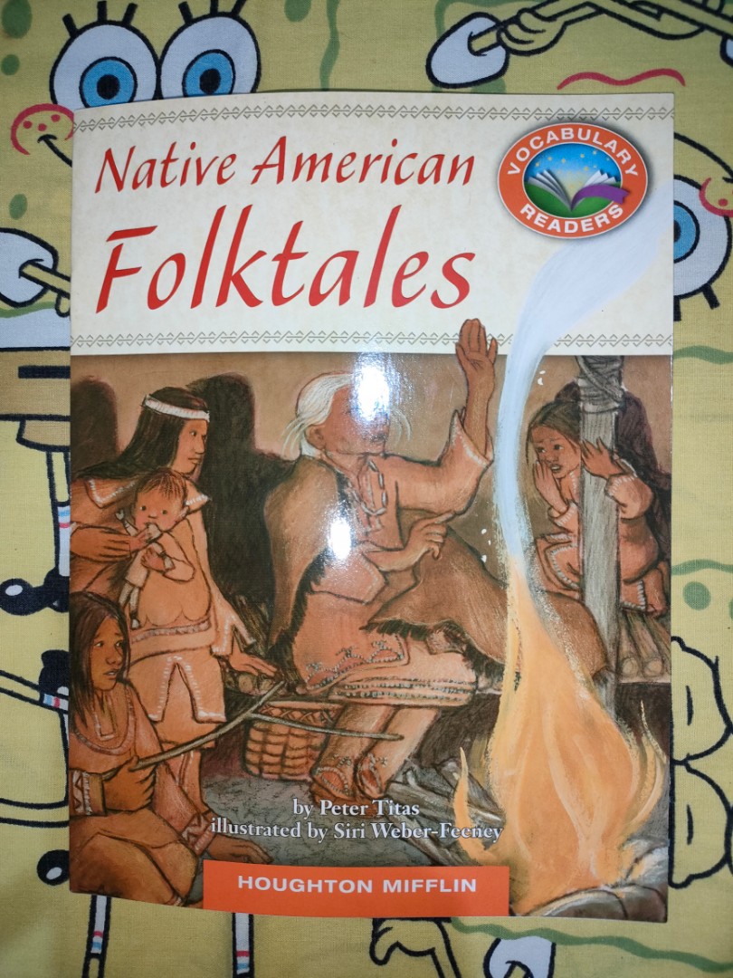 For Sale Book Houghton Mifflin Native American Folkstales Short Story 