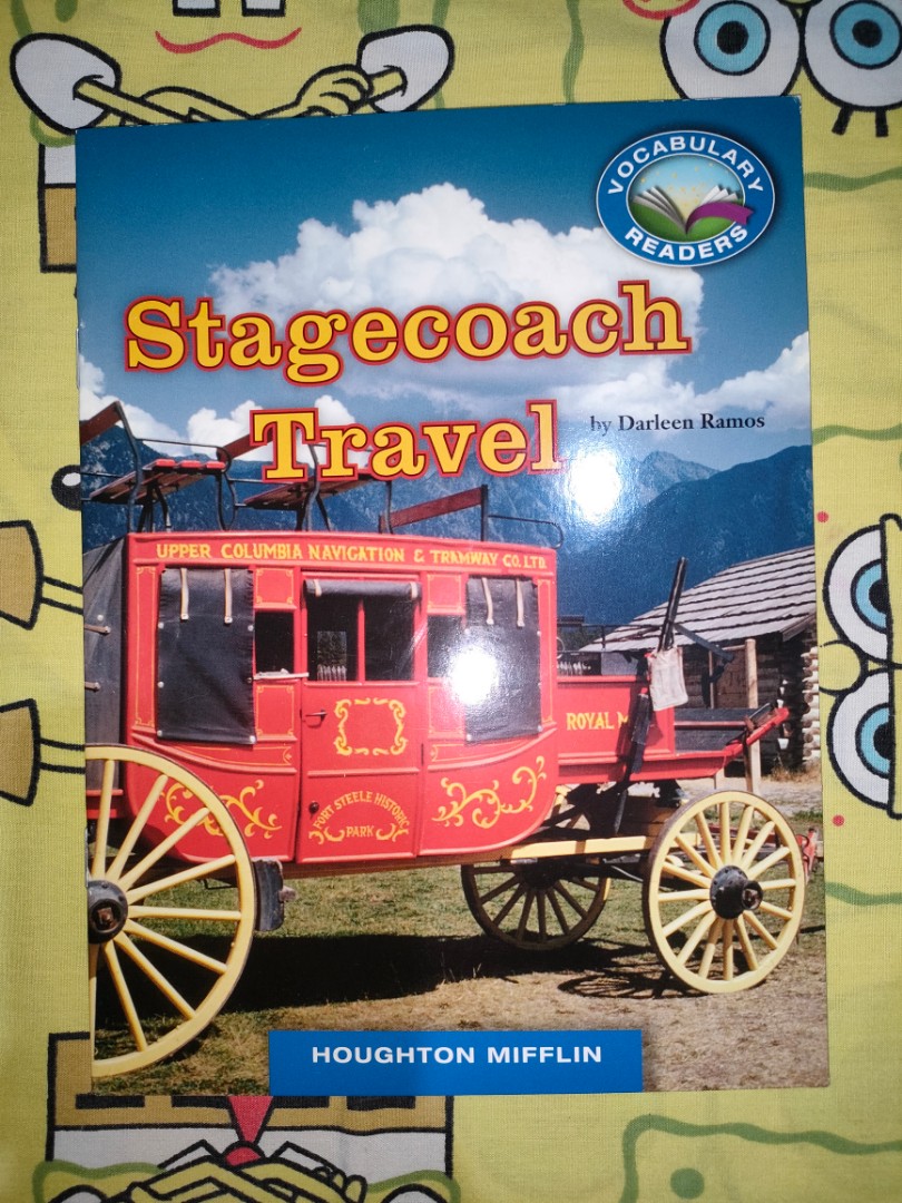 For Sale Book Houghton Mifflin Stagecoach Travel Short Story Let's Read ...
