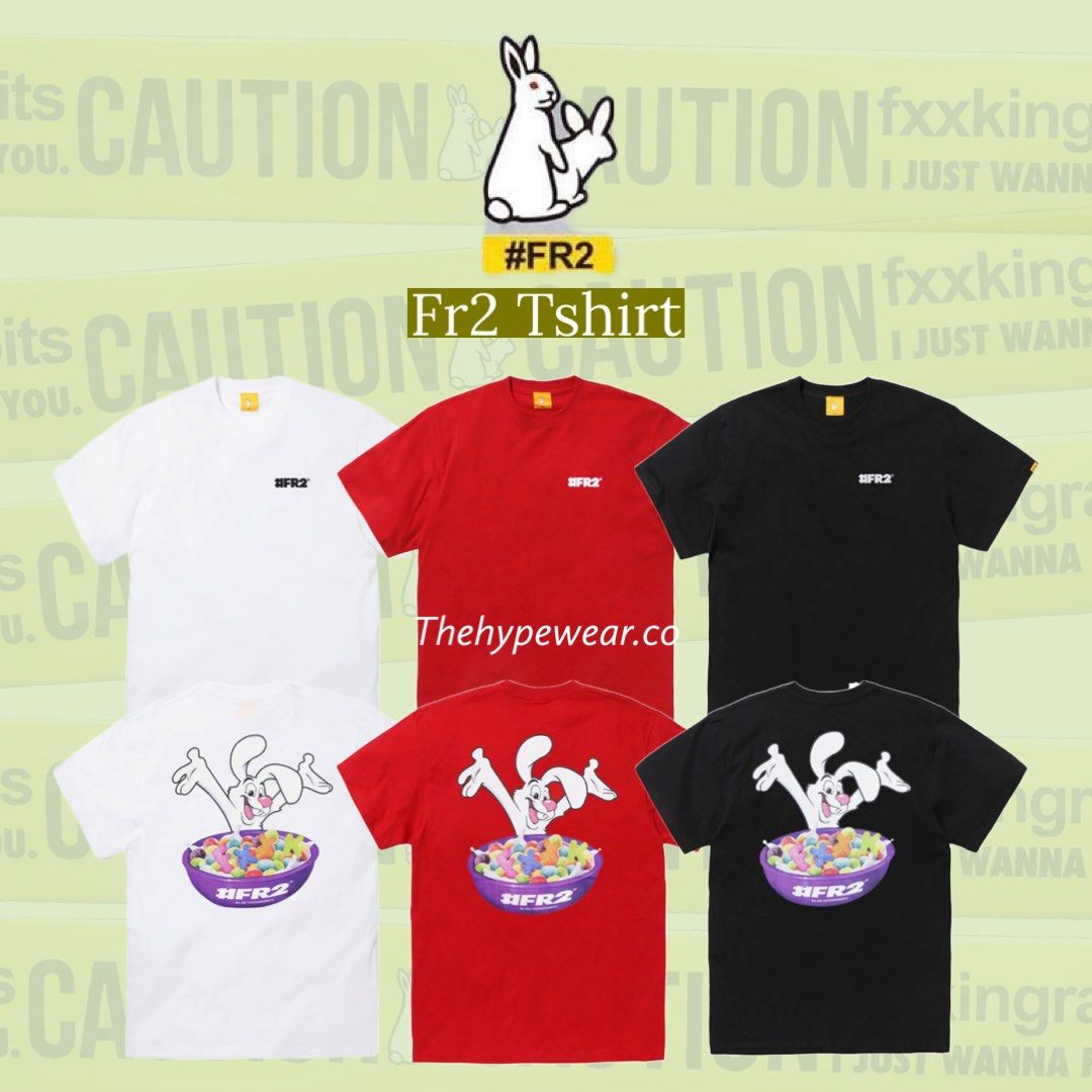Fr2 Tshirt, Men's Fashion, Tops & Sets, Tshirts & Polo Shirts on Carousell