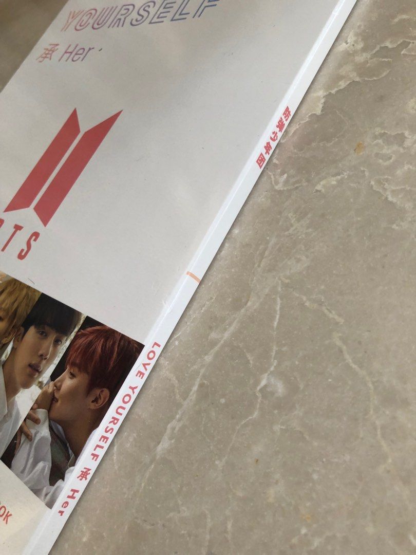 Free BTS UNOFFICIAL (Love yourself) photobook, Hobbies & Toys ...