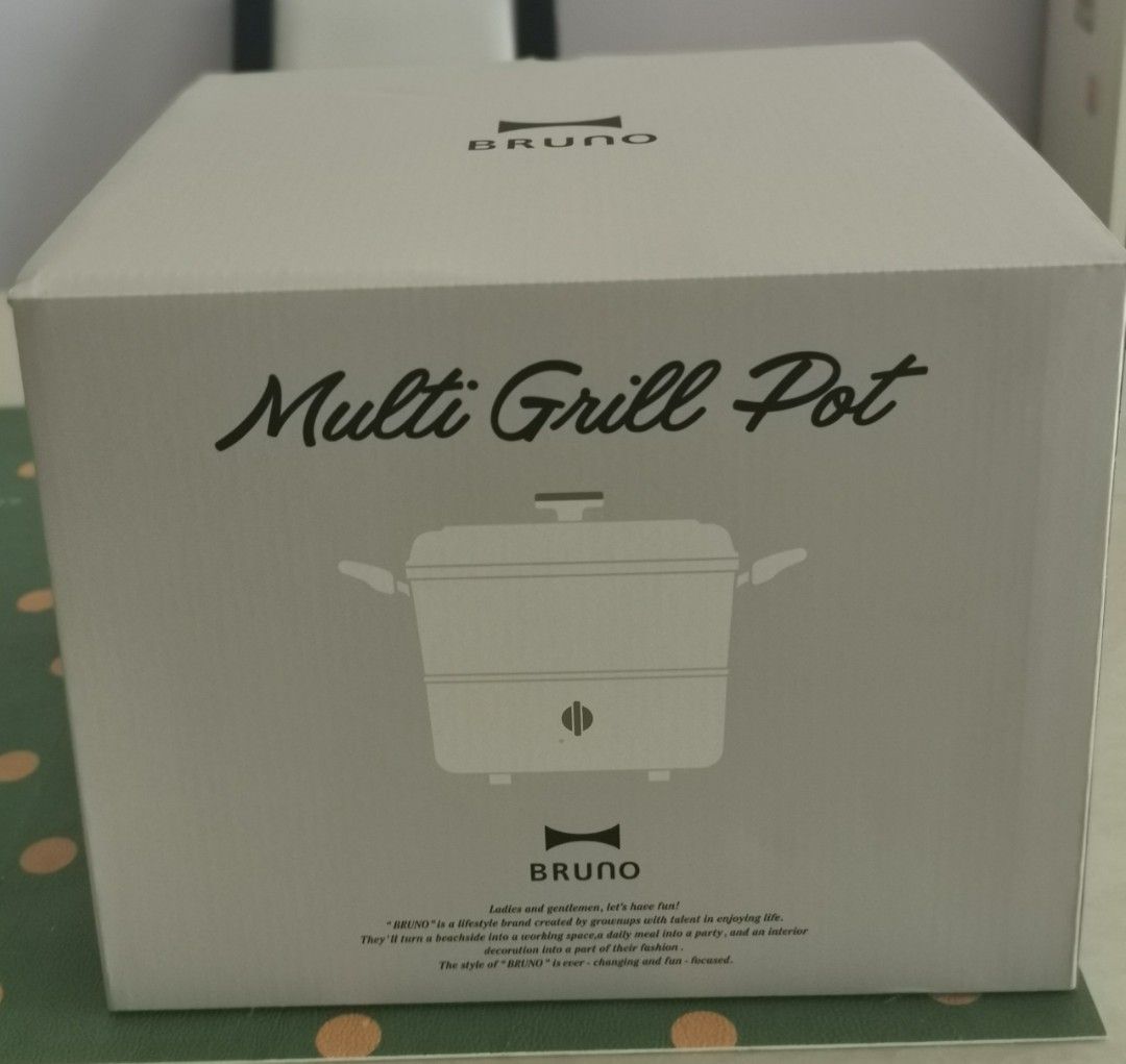 [Free delivery] BRUNO multi grill pot, TV & Home Appliances, Kitchen ...