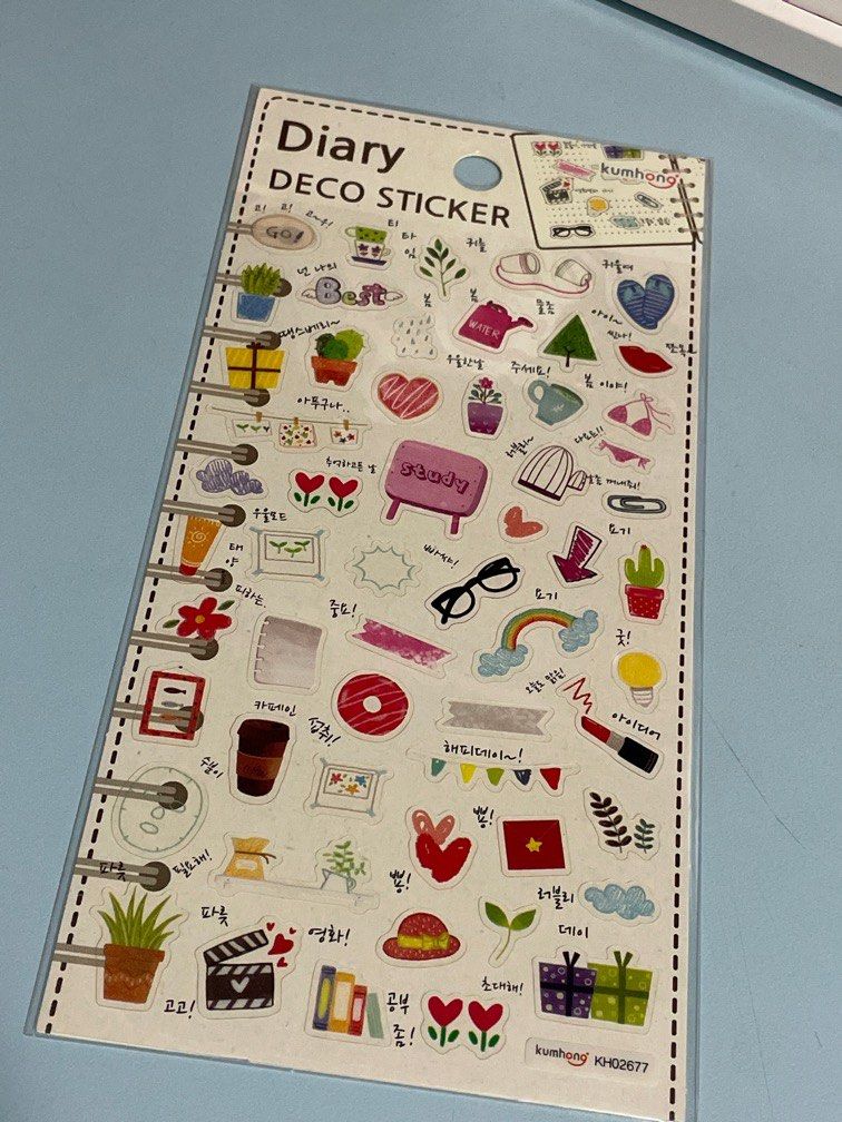 FREE diary deco stickers, Hobbies & Toys, Stationery & Craft, Other ...