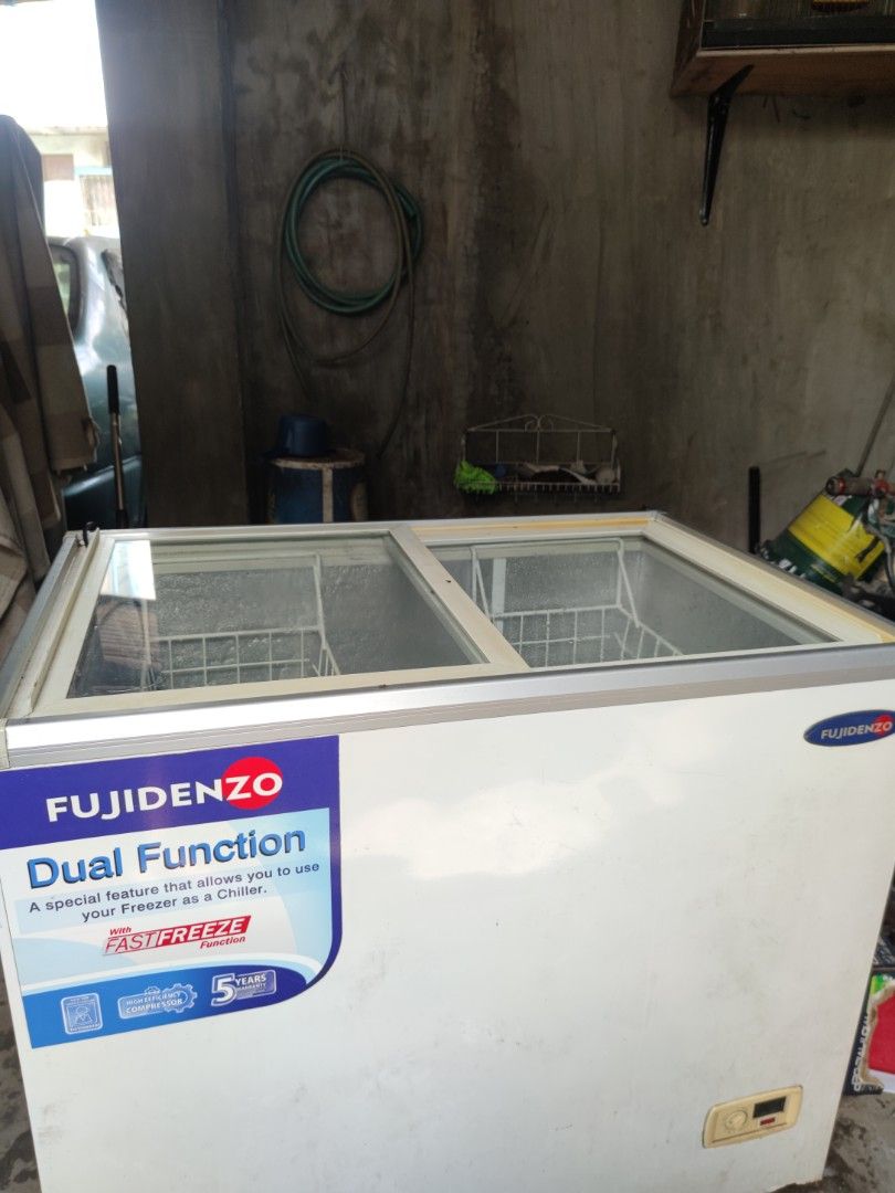 Fujidenzo chest freezer, TV & Home Appliances, Kitchen Appliances, Refrigerators and Freezers on ...