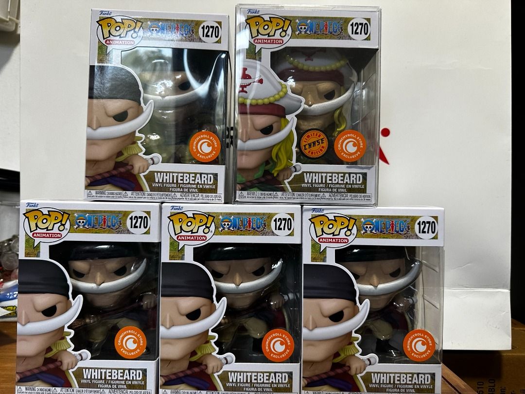 Funko Pop Whitebeard - One Piece (Crunchyroll Exclusive), Hobbies & Toys, Toys & Games on Carousell