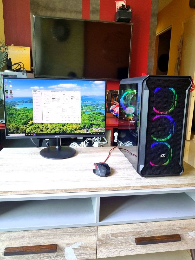 GAMING PC SET : RYZEN 5 3600 & GIGABYTE GTX 1650 (FREE 165Hz PRISM+ ...