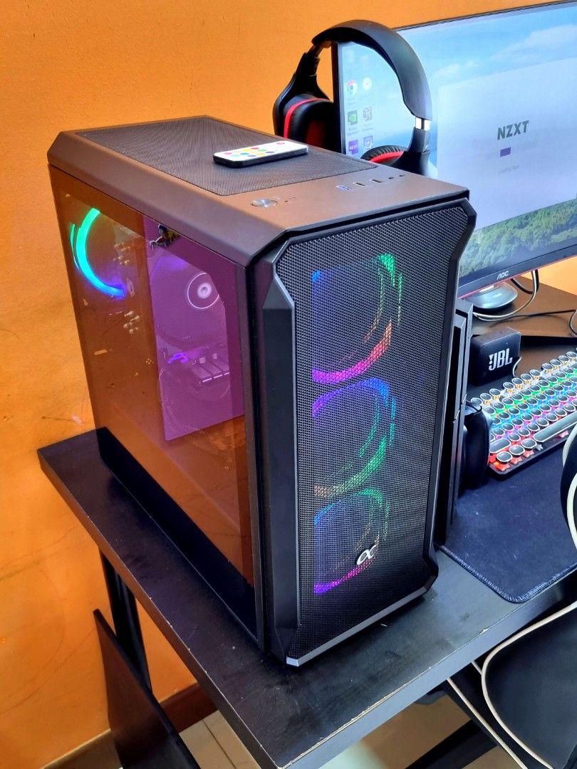 GAMING PC SET : RYZEN 5 3600 & GIGABYTE GTX 1650 (FREE 165Hz PRISM+ ...