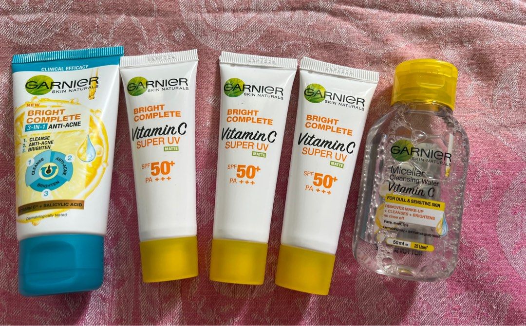 Sample size - Garnier Bright Complete Vitamin C booster serum, Super UV ...