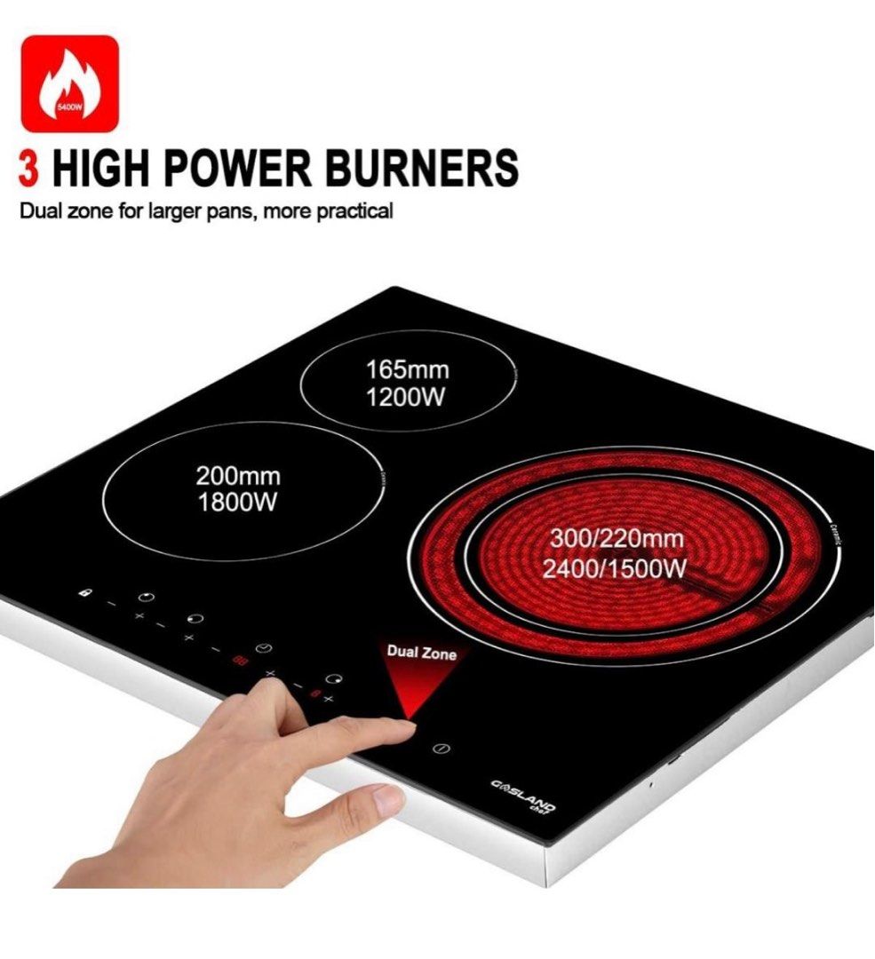 Gasland 3 tier induction cooker hob, TV & Home Appliances, Kitchen ...