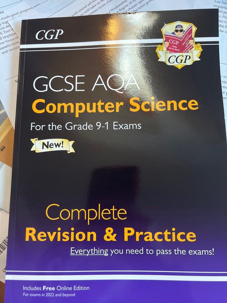 Gcse Aqa Computer Science Revision Guide Everything Else On Carousell