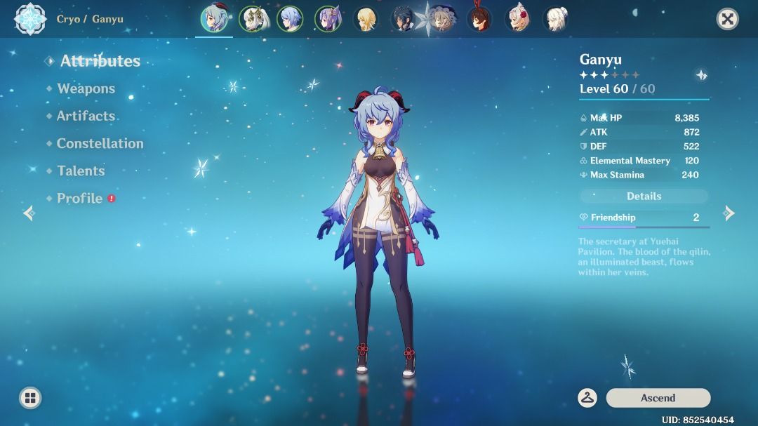 Genshin Impact | AR46 | Midgame Account | Clean Bind | Asia, Video ...