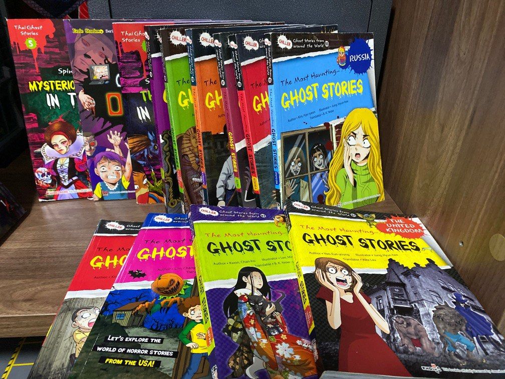 Ghost stories books in comics and stories for 10years old above ...