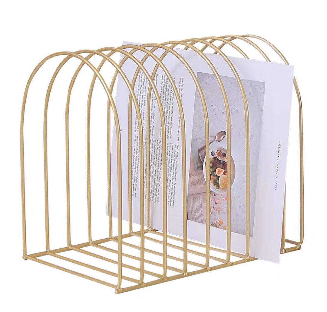Gold Arch Document Organiser, Furniture & Home Living, Home Decor ...