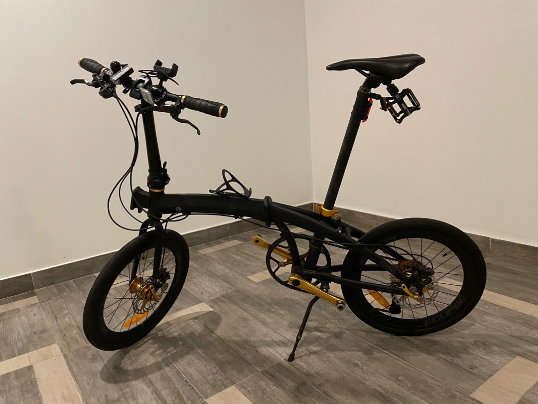 Camp GOLD limited edition 10 Speed Foldable Bi-Fold Bicycle , Sports ...
