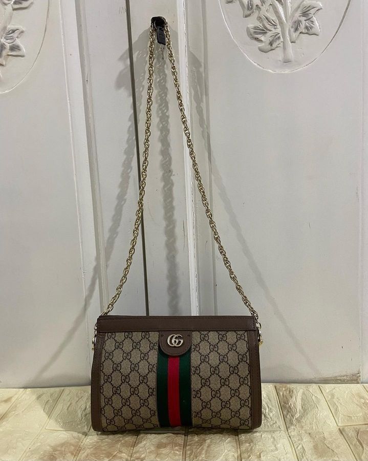 Gucci mix kulit asli, Fesyen Wanita, Tas & Dompet di Carousell