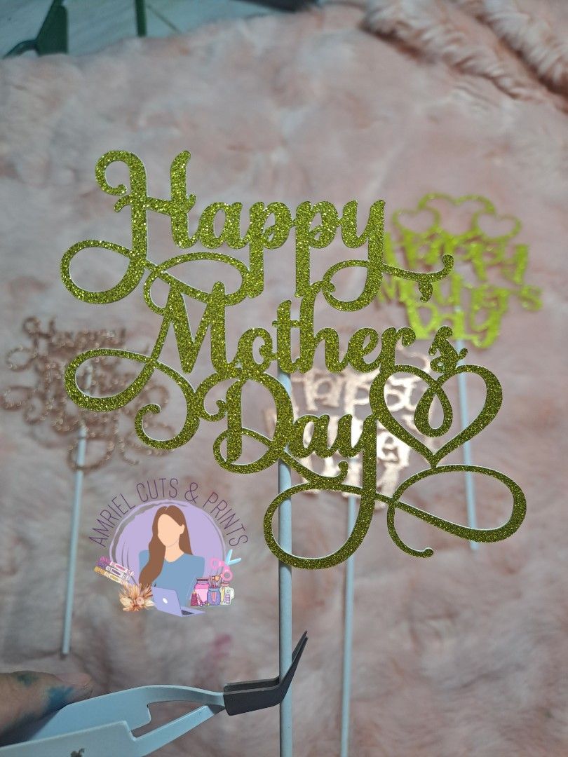 Happy Mother's Day Cake Topper on Carousell