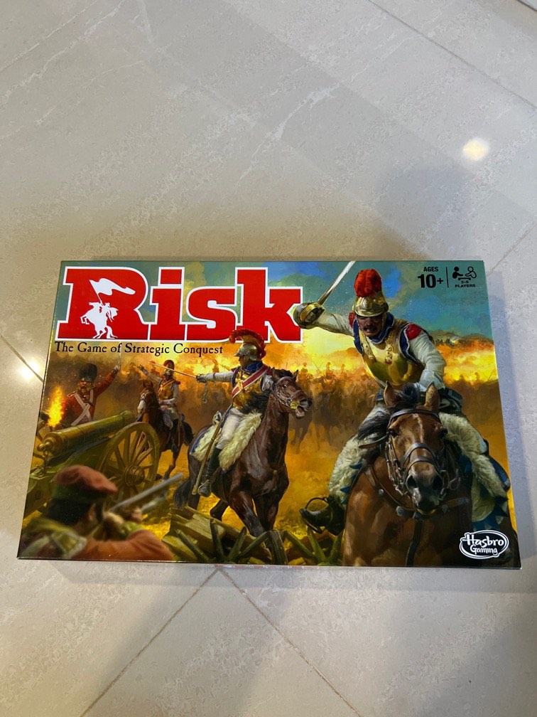Hasbro Risk strategy board game, Hobbies & Toys, Toys & Games on Carousell