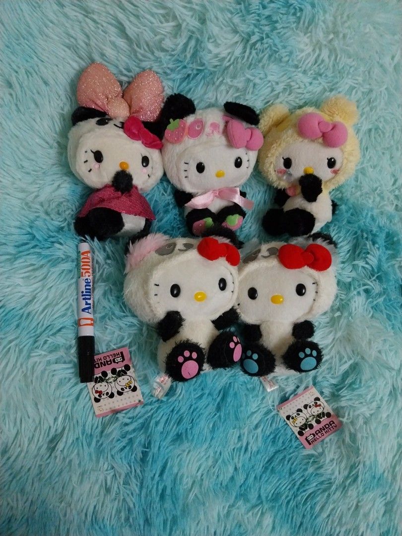 Hello Kitty Panda combo, Hobbies & Toys, Toys & Games on Carousell