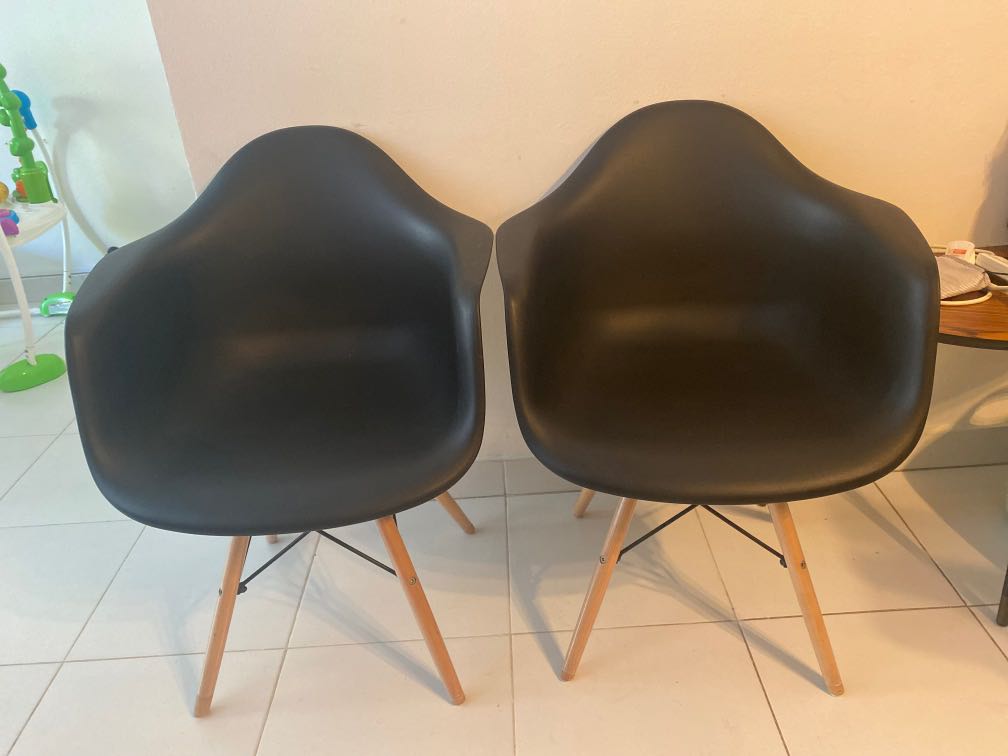 Set of Hipvan Lounge Chair (Lars) (2 chairs), Furniture & Home Living ...