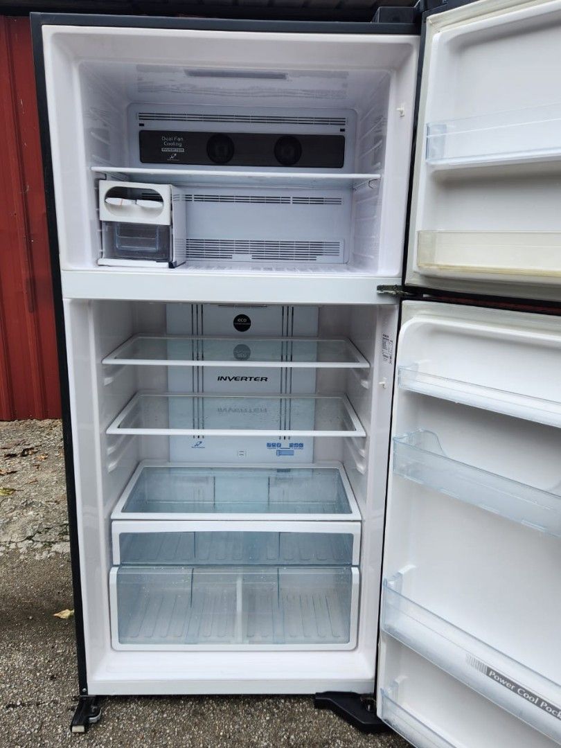 Hitachi inverter Glass 2 door refrigerator fridge 510 liter, TV & Home ...
