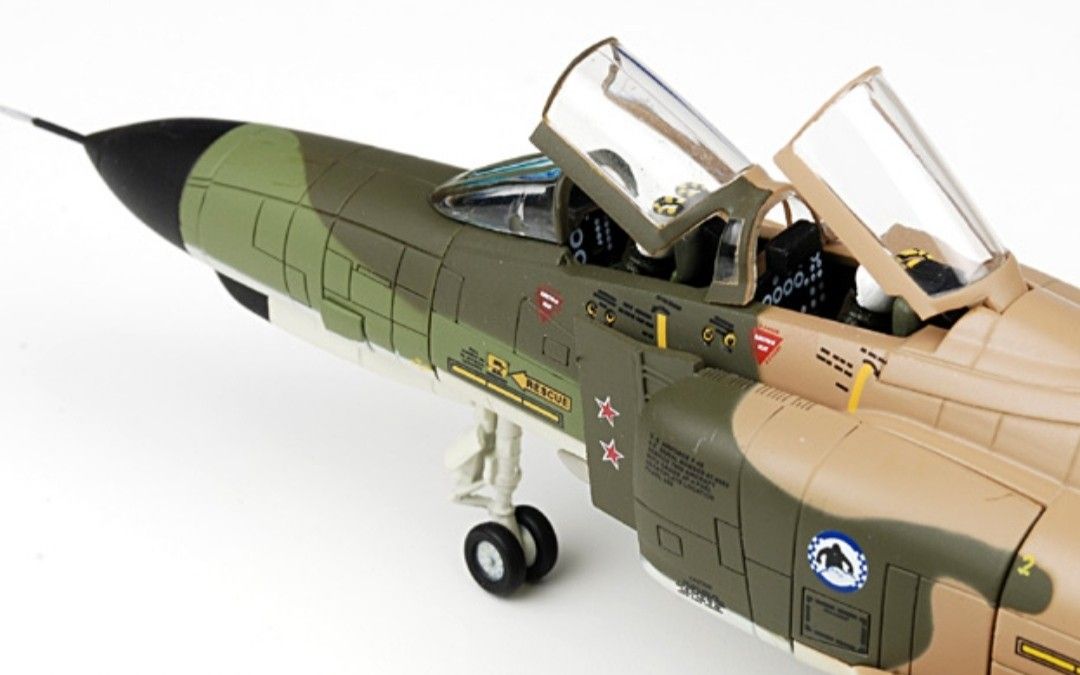 HOBBY MASTER 1/72 F-4E PHANTOM II - 67-0362, CAPT. STEVE RITCHIE + CAPT ...