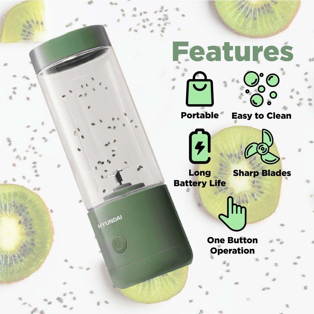 Hyundai Portable Fruit Blender Portable Extractor Blender Usb ...