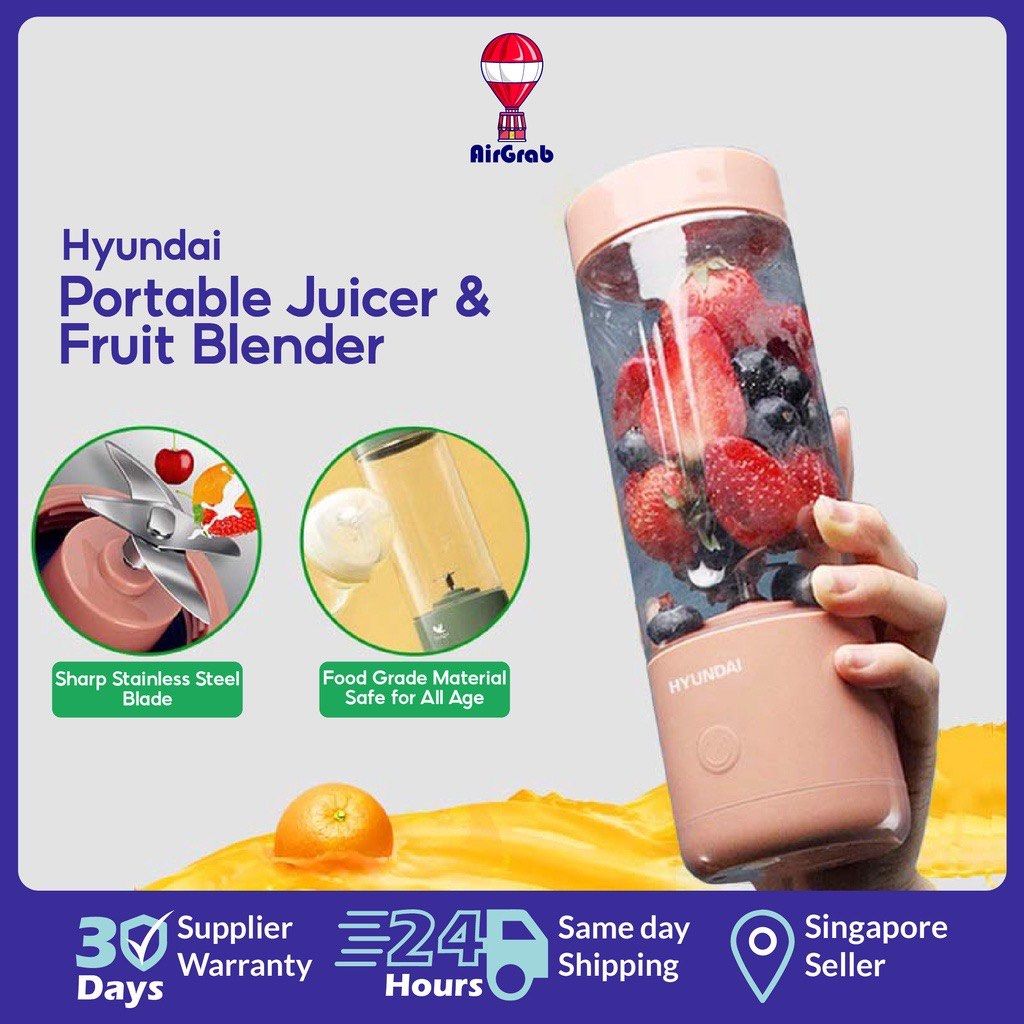 Hyundai Portable Fruit Blender Portable Extractor Blender Usb ...