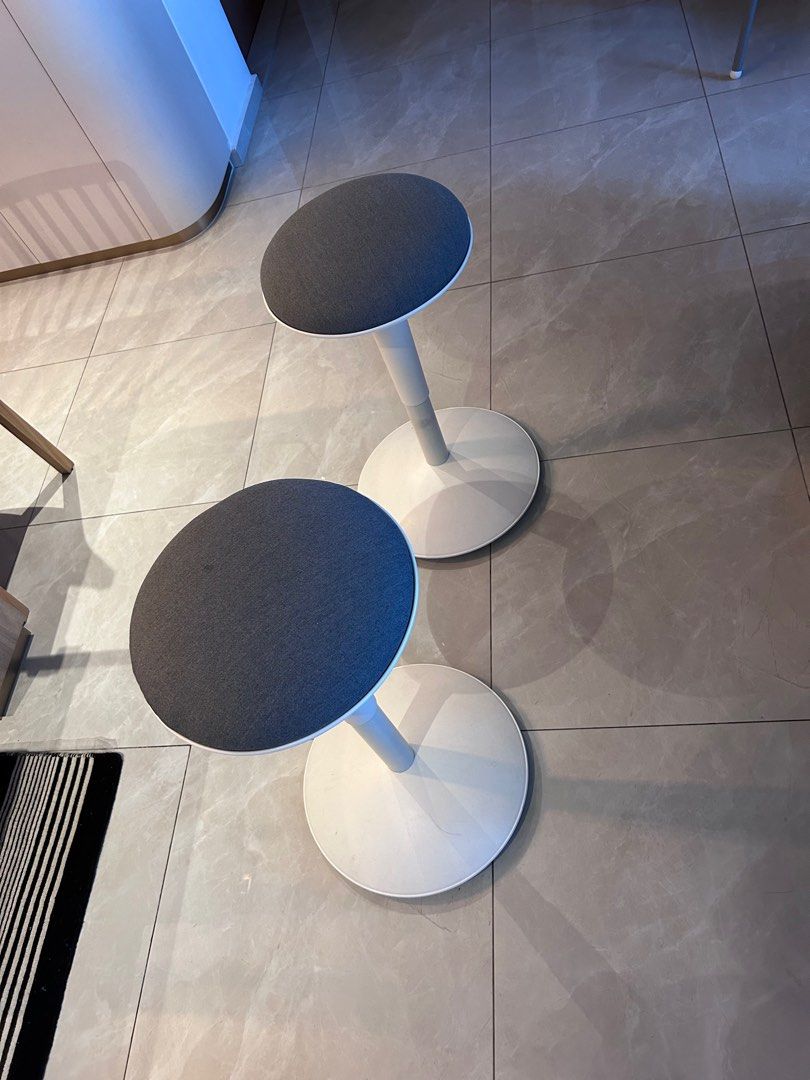 Ikea adjustable stools for sit/stand desks, Furniture & Home Living ...