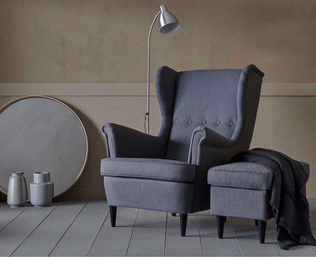 IKEA STRANDMON Armchair (the iconic chair by IKEA), Furniture & Home ...
