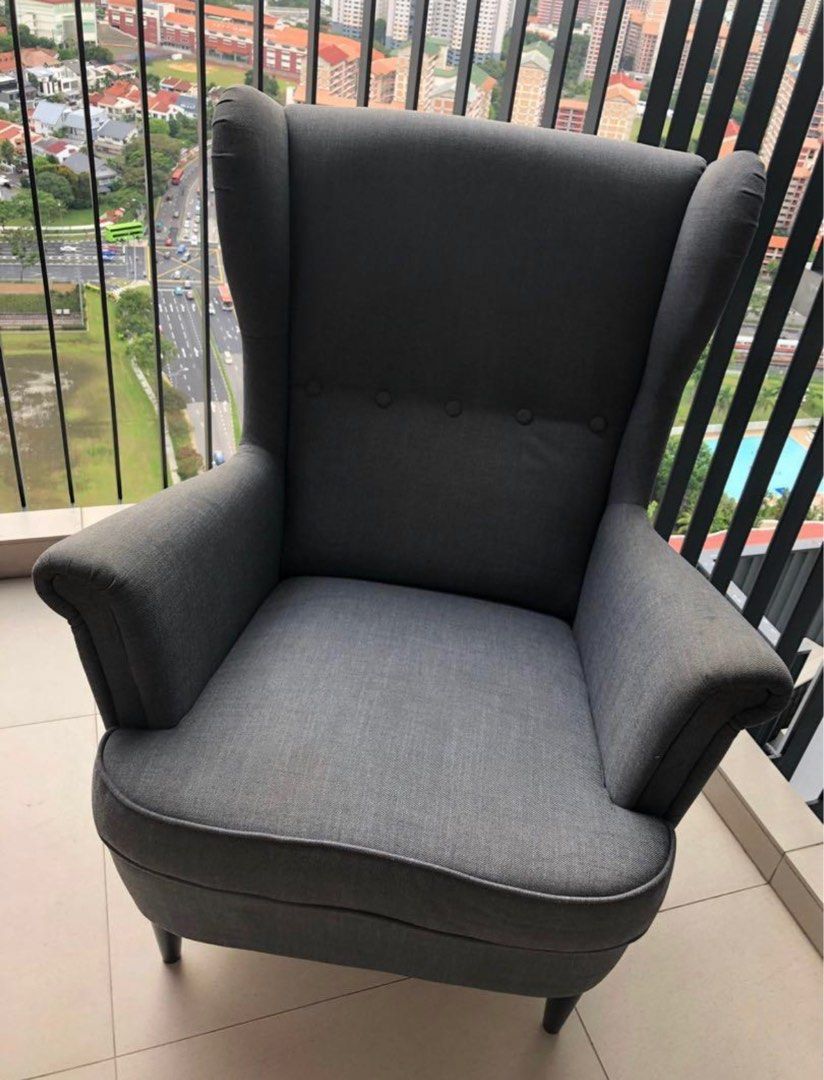 IKEA STRANDMON Armchair (the iconic chair by IKEA), Furniture & Home ...
