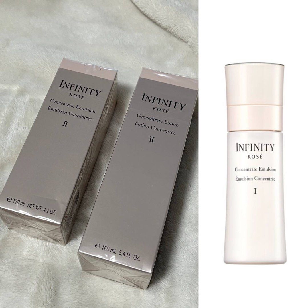 Infinity Kose Concentrate Emulsion & Lotion, Beauty & Personal Care, Face, Face Care on Carousell