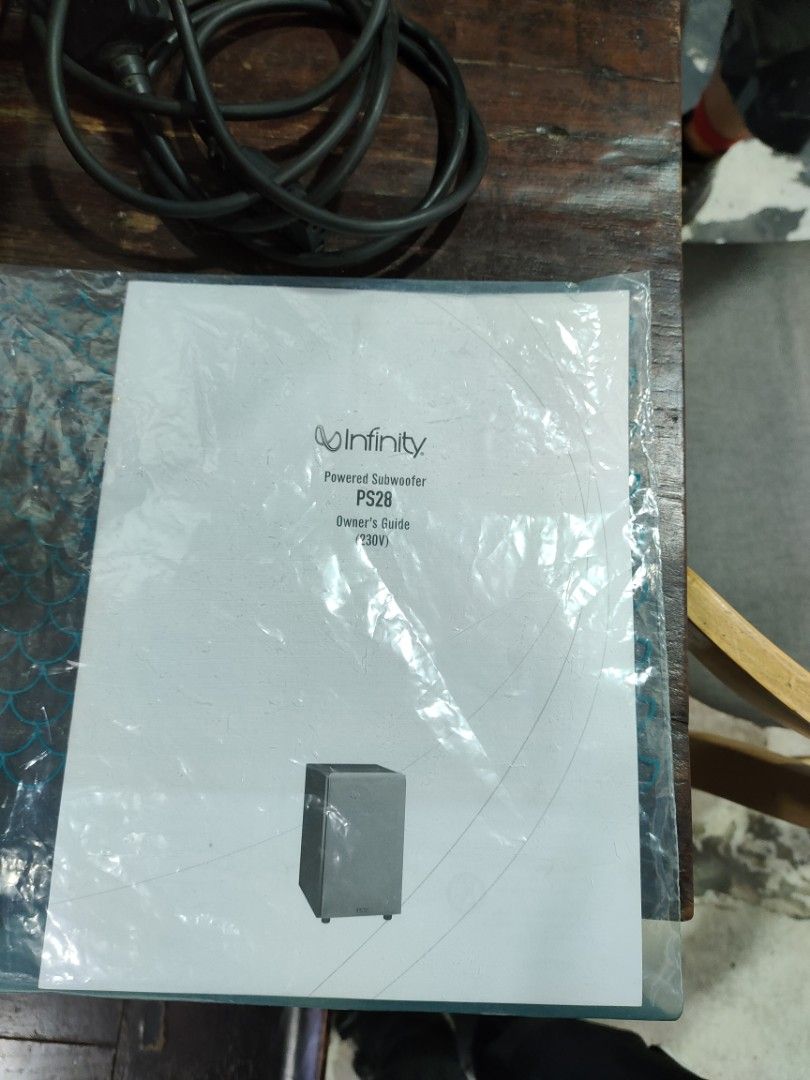 Infinity subwoofer 8 inch, TV & Home Appliances, TV & Entertainment ...