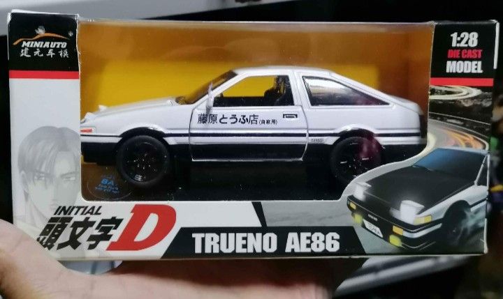 INITIAL D TRUENO AE86, Hobbies & Toys, Toys & Games on Carousell