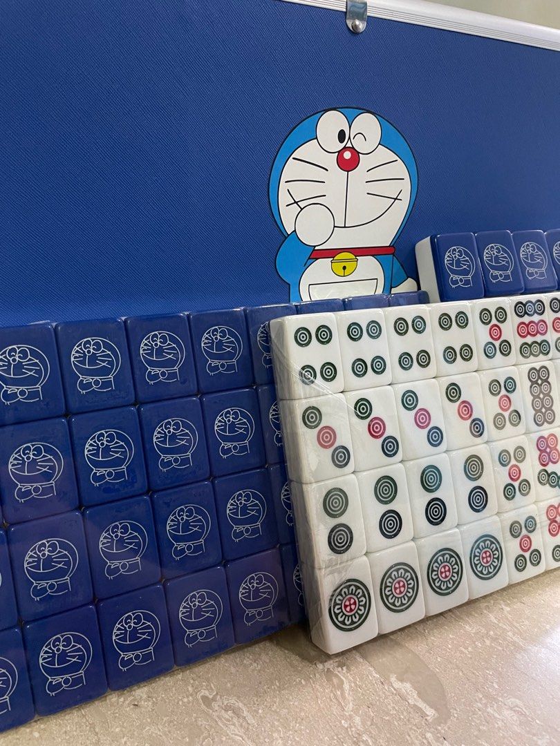 Instock Doraemon Mahjong Tiles SG Version with Animals/Fei/Clown 40mm ...